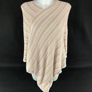 Relais Knitware | Sweaters | Relais Knitware Knit Poncho Wrap Shawl ...